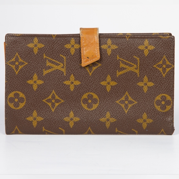 Louis Vuitton | Bags | Louis Vuitton Vintage Wallet Checkbook Cover ...